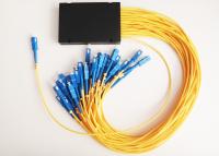 China 1x32 PLC Splitter Low Insertion Loss 3.0mm G657A Fiber Cable 1260-1650nm for sale