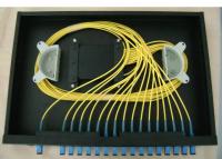 China 1×16 Fiber Optic Cable Splitter for Rack Mounted Terminal Box - 1260-1650nm Wavelength, -40°C to 85°C Operating Temperature for sale