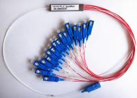 China 1×64 PLC Singlemode Fiber Optic Splitter for FTTP / FTTH / FTTN / FTTC for sale