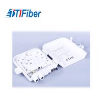 China Plastic SMC Fiber Optic Distribution Box 16 Core SC Waterproof FTTH PLC Splitter for sale