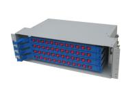 China 48 Core 3U ODF Fiber Optic Distribution Box 19 Inch Rack Mounted 480x235mm for sale