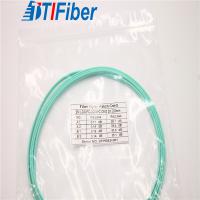 China OM3 Duplex Fiber Optic Patch Cord 2.0mm LC UPC to LC UPC Multimode 50/125 for sale