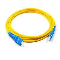 China FTTH Fiber Optic Patch Cord SC Simplex Duplex Cable 7 Meter Single Mode for sale