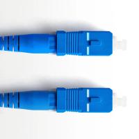 China FTTH Fiber Optic Patch Cord SC Simplex Duplex Cable 7 Meter Single Mode for sale