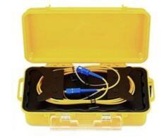 China OTDR FTTH Fiber Optic Launch Cable Box Single Mode LSZH 1KM 2KM with <0.5dB Loss and -40° to +55℃ Operating Range for sale