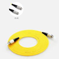 China Yellow LSZH Fiber Optic Patch Cord SC LC UPC APC Singlemode 3m 5m 10m 15m for sale