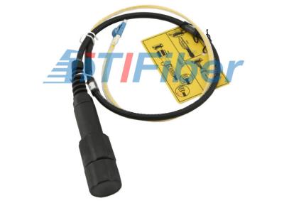China PDLC Fiber Optic Patch Cord Outdoor Waterproof Cable Single Mode Multimode 2 Core for sale