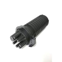 China 96 Core 4in 4out Fiber Optic Splice Closure Vertical Dome Type - 435×190×120mm Size with 168 Fiber Capacity for sale