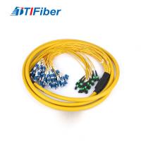 China Single Mode MPO MTP Fiber Patch Cord 6 Core 12 Core 24 Core FTTH FTTA for sale