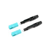 China Fiber Optic OM3 SC UPC Fast Connector FTTH Field Quick Assembly for sale