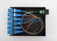 China 12 core MTP Fiber Optic Patch Cord with 3.0mm Round Fiber Cable for sale