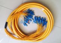 China Fiber Optic Jumper SM MM Simplex Duplex Breakout Fiber Optic Patch Cord Universal for sale