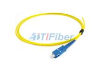 China OS2 Monomode Fiber Optic Pigtail High Return Loss and Low Insertion Loss for sale