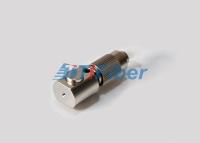 China Square LC Bare Fiber Optic Adapter Ceramic Sleeve Metal Housing Insertion Loss ≤0.2dB for sale