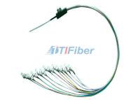 China FTTH Fiber Optic Pigtail  Ribbon 12 Core Multimode Fiber Optic Cable Waterproof for sale