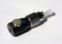 China Compact Bare FC Fiber Optic Adaptor Ceramic Sleeve Metal Housing 0.20dB Loss for sale