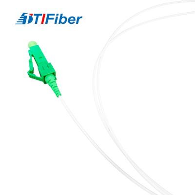 China LC/APC SM 9/125 G657A Fiber Optic Pigtail 0.9mm Diameter PVC/LSZH 1m 2m 3m Lengths for sale