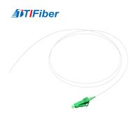 China LC/APC SM 9/125 G657A Fiber Optic Pigtail 0.9mm Diameter PVC/LSZH 1m 2m 3m Lengths for sale