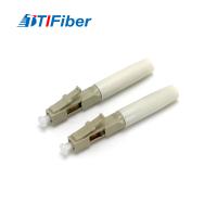 China Multimode LC UPC Fiber Quick Connector Plastic Fast Connector for FTTH Solution 0.2dB for sale