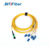 China UPC - LC/UPC Polished SM MPO Trunk Cable With Female Connector for sale