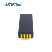 China 8 Ports Cold Rolled Steel FTTH Terminal Box with ST Adapter for Fiber Optic Network for sale