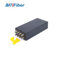 China 8 Ports Cold Rolled Steel FTTH Terminal Box with ST Adapter for Fiber Optic Network for sale