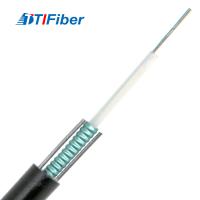 China Outdoor SM GYXTW 2-12 Core Armored Fiber Optic Cable with 8.0mm PE Jacket and -40℃ to +70℃ Operating Range for sale
