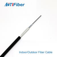 China Indoor Outdoor Non Metallic SM G652D Fiber Optic Cable Rat Proof 2mm FTTH for sale