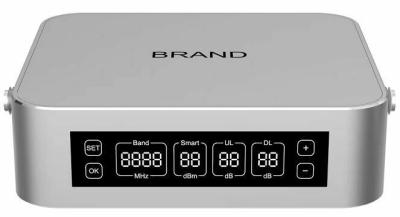 China Tri-Band Mobile Signal Repeater 100mW for 2G 3G 4G 5G Networks with 70dB Gain and 50000 Hours MTBF for sale