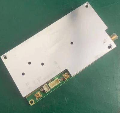 China 46dB Gain Wideband Power Amplifier 300MHz-400MHz Frequency Range with 40dBm Output Power and 28V Supply for sale
