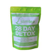 China 100% Natural Herbs 28 Days Flat Tummy Tea Detox Helps Lower Cholesterol for sale