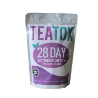 China 100% Natural Herbs 28 Days Flat Tummy Tea Detox Helps Lower Cholesterol for sale