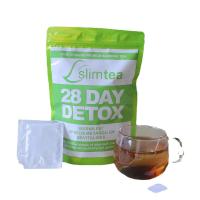 China Senna Leaf Weight Loss Tea Bag 28 Days Detox Flat Tummy Tea Decaffeinated for sale