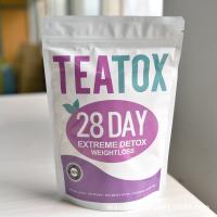 China OEM Parasite Cleanse 28 Days Flat Tummy Detox Tea Sweet Aftertaste for sale