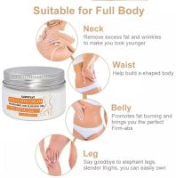 China 100% Natural Extract Anti Cellulite Cream Weight Loss Gel Silicone Free for sale