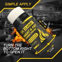 China ISO22716 Anti Cellulite Fat Burning Cream Gel Strengthen Muscles for sale