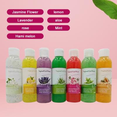 China Natural Organic Yoni Feminine Wash Foam Fruit Rose Wholesale Private Label Yoni Wash Gel for sale