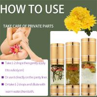 China Wholesale 100 % Natural Herbal Essential Oil Handmade Organic Feminine Vaginal Cleansing Yoni Oil for sale