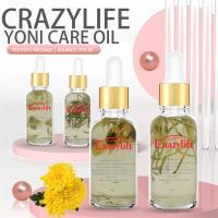 China OEM Private Label Yoni Oil Feminine tightening Massage Yoni Essential Oil Wash for sale