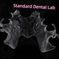 China FDA Cobalt Chrome High Esthetic Clear Framework Partial for sale