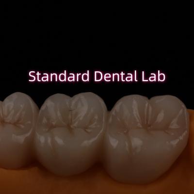 China High Translucent PFZ Layered Zirconia Bridge Porcelain Ceramic Posterior for sale