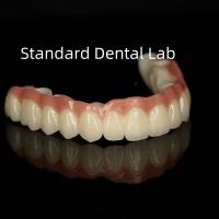 China Esthetic Monolithic Porcelain Zirconia Crown Full Arch Translucency for sale