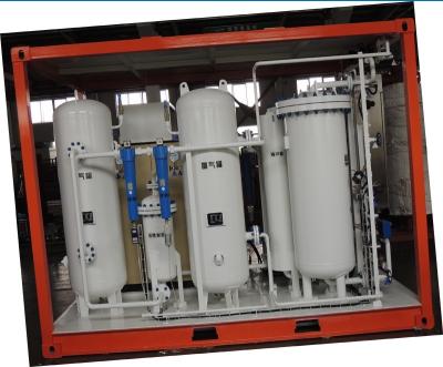 China Container type PSA nitrogen generator for Oil&Gas pressure tank &pipes surging for sale
