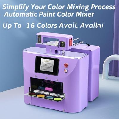 China Simplify Your Color Mixing Process with Automatic Paint Color Mixer Up To 16 Colors Availabl for sale
