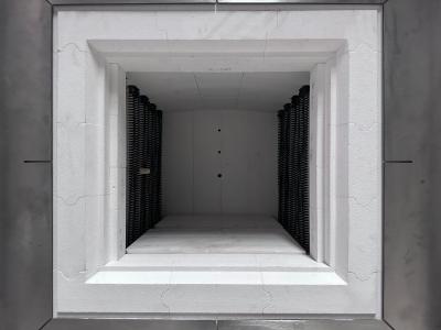 China U-Shaped Molybdenum Wire Coil Hbf80-17nh Type High Temperature Atmosphere Box Furnace for sale