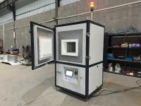 China Vacuum Oxygen Atmosphere Industrial Box Furnace 1700 Ordm C 25kW for sale