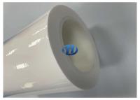 China 60 μm High Density Polyethylene Film White UV Cured No Silicone Transfer for sale