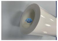 China 60 μm High Density Polyethylene Film White UV Cured No Silicone Transfer for sale