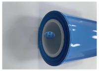 China 120 μm Blue HDPE Film UV Cured Silicone Coating Film Without Silicone Transfer No Residuals for sale