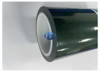 China 80micron HDPE Film Dark Green, UV Cured, Application of Tape, Sealing strip, No solvent, No Silicone transfer. for sale